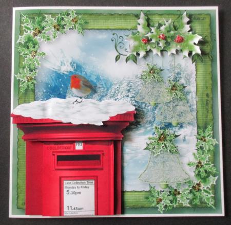 The Winter Robin Post Box - CUP645431_1763 | Craftsuprint