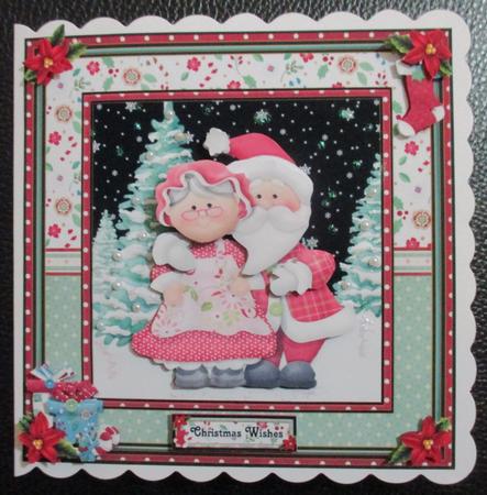 Santa's Christmas Snuggles Mini Kit - CUP658027_1056 | Craftsuprint