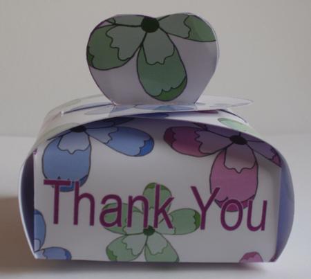 Thank You Floral Heart Top Box - CUP240010_1056 | Craftsuprint