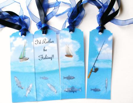 Fishing Theme Bookmarks - CUP116793_543 | Craftsuprint