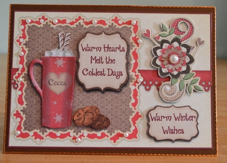 Warm Hearts A5 Card Front - CUP747333_905 | Craftsuprint