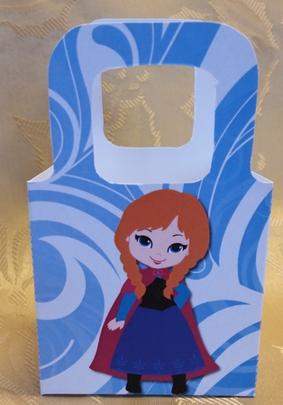 Frozen themed Gift Bag/box - CUP715335_27192 | Craftsuprint