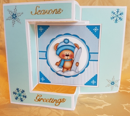 Darling Teddy Topper - CUP813308_74027 | Craftsuprint