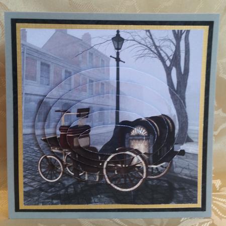 Old London - Steampunk Steam Car Oval Pyrimage Insert & Tag - CUP642566 ...