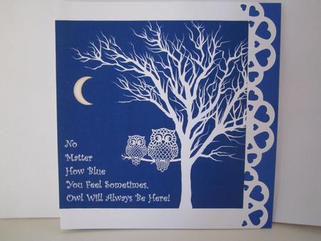 Owl Will Always Be Here (2) 8"x 8" Card Topper & Bookmark - CUP487000 ...