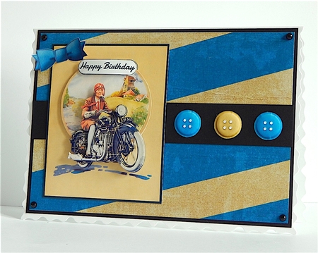 Countryside Motorcycle Decoupage - Photo by Denise Murray / Paperboo ...