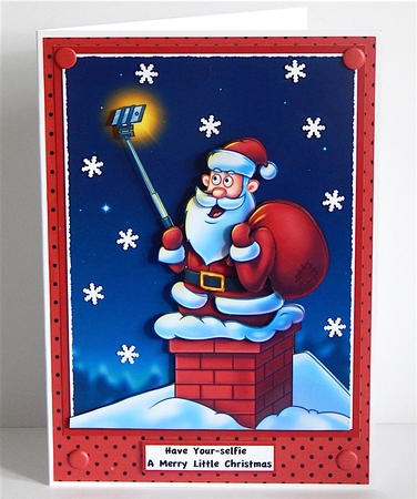 SANTA SELFIE A5 - CUP822859_57683 | Craftsuprint