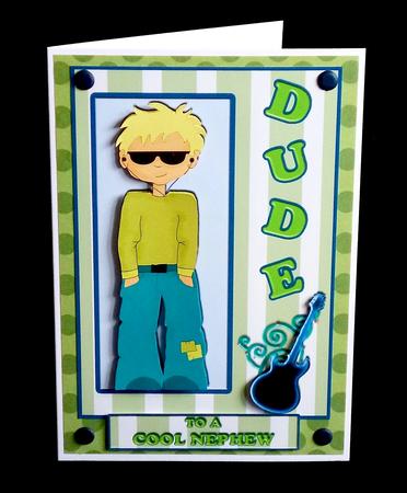 Dude 4 - Teen Boy Card - CUP420273_601 | Craftsuprint