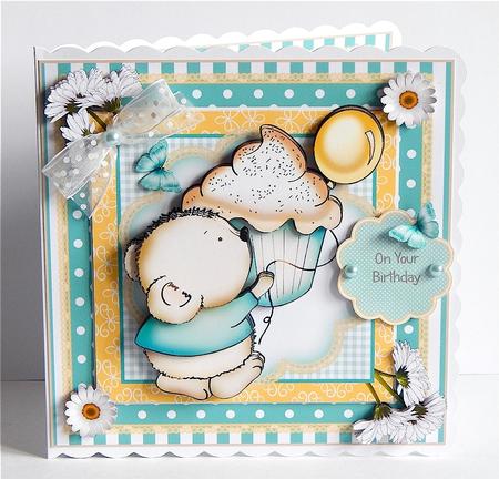 Sprinkles Cute Card Front Kit with Insert - CUP596367_1483 | Craftsuprint
