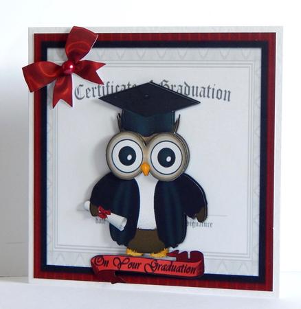 Owl Graduation - CUP672755_543 | Craftsuprint