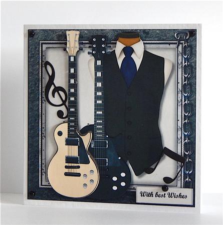 Male Card Music - CUP681312_936 | Craftsuprint