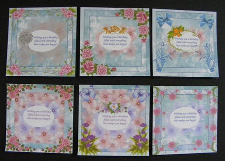 8 Floral Inserts - CUP659245_2248 | Craftsuprint