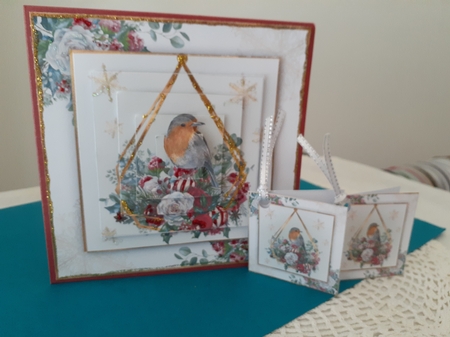 Robin Floral Mini Kit - CUP1007743_72307 | Craftsuprint