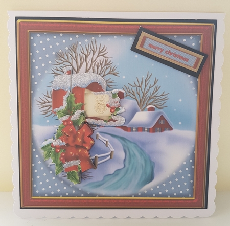 Christmas Mailbox Quick Card - CUP816940_936 | Craftsuprint