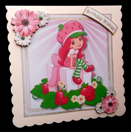 Little Miss Strawberry on a gift box - Photo by Diane Hitchcox Greeting ...