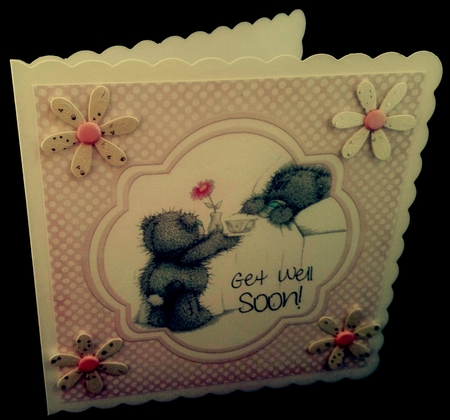 Get Well Soon Tatty Ted - CUP964969_80189 | Craftsuprint