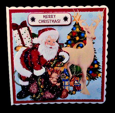 Almost Time to Go - Santa - CUP585670_66 | Craftsuprint