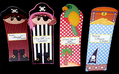 Chunky Pirate Bookmarks - CUP612291_796 | Craftsuprint