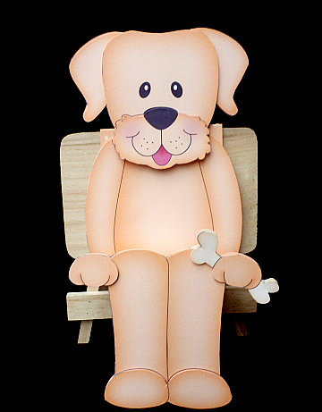 3D on the Shelf Card Kit - Little Dog Sunny - CUP619242_359 | Craftsuprint