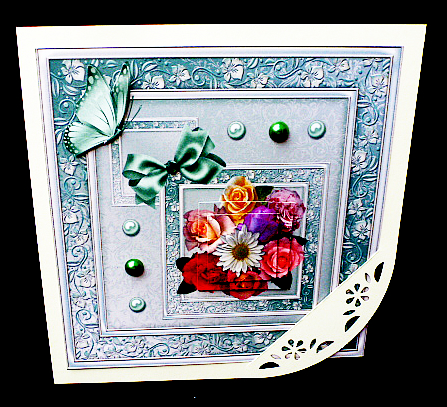 Posie Card Front - CUP631438_174 | Craftsuprint