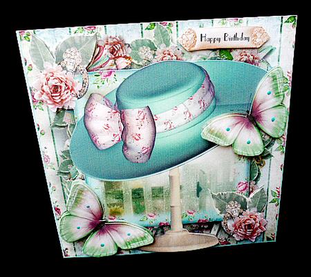 The Beautiful Hat Card Front Kit - CUP640835_1483 | Craftsuprint
