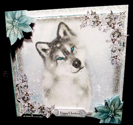 The Beautiful Wolf Card Front Kit - CUP651335_1483 | Craftsuprint