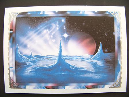 Space Scenes - A4 Framed Backgrounds/card Fronts 2 - CUP109714_168 ...