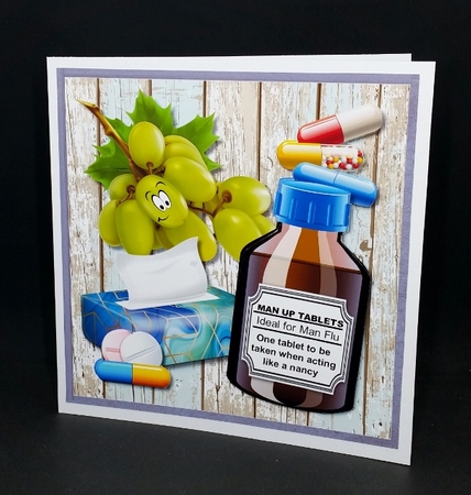 Man flu get well - CUP832699_43516 | Craftsuprint