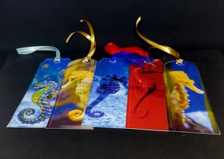 JJ ASSORTED BOOKMARKS SEAHORSES - CUP845326_3406 | Craftsuprint