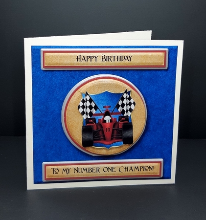 Speed Racer 5 inch Topper - CUP948959_1777 | Craftsuprint