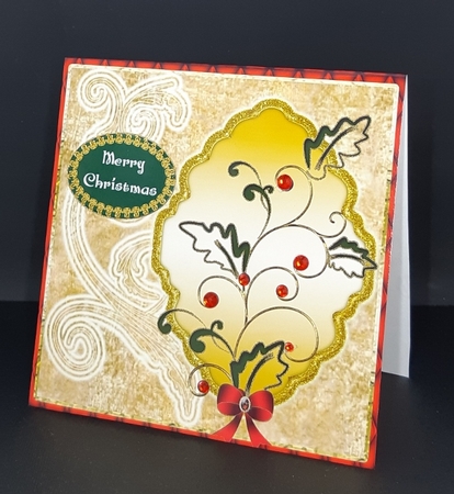 Quick Cut & Fold Christmas Card 1 - CUP994204_96 | Craftsuprint