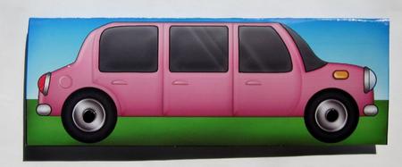 Large Dl Stretch Limo Quick Cut and Fold Card - Photo by Diane Vermeer