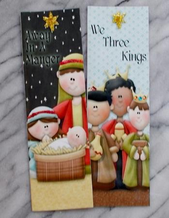 Christmas Carol Cut'n'fold Bookmarks 2 - CUP569505_1777 | Craftsuprint