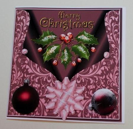 Quick Christmas Card Front (2) - CUP639290_174 | Craftsuprint
