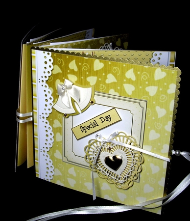 3D Wedding Carousel Card Kit - CUP417811_359 | Craftsuprint