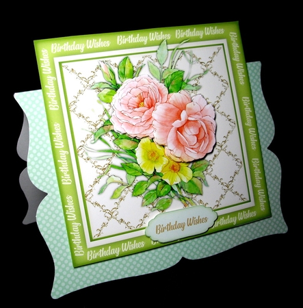 Gorgeous Birthday Roses 1 - Photo by Hand Made Finished Cards By Dianne ...