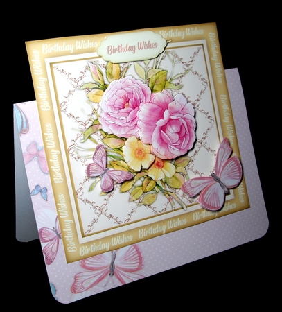 Gorgeous Birthday Roses 2 - Photo by Hand Made Finished Cards By Dianne ...