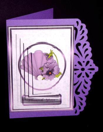 198 Wavy Edge Border Card - CUP694910_1415 | Craftsuprint