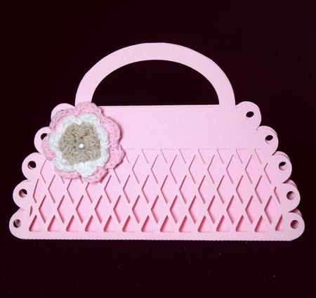 Set Of 2 Handbag Card Templates - Photo by Hand Made Finished Cards By ...