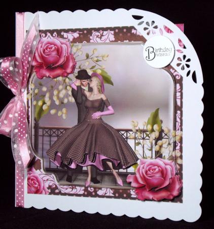 1950's the Meeting Card Front - CUP453204_1483 | Craftsuprint