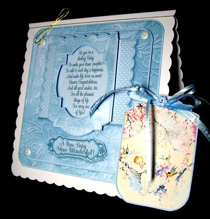 New Baby Pocket Card Mini Kit - CUP517347_422 | Craftsuprint