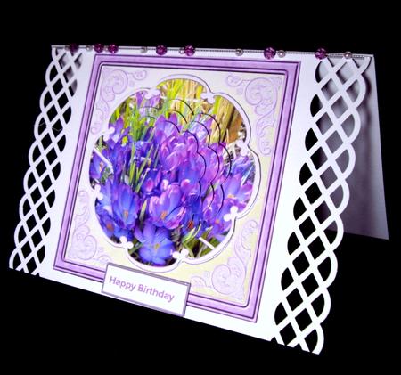 Spring Crocus Card with a Petal Stacker - CUP526287_8 | Craftsuprint