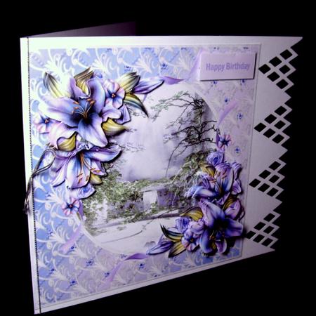 Garden Haven Card with Decoupage - CUP579151_8 | Craftsuprint