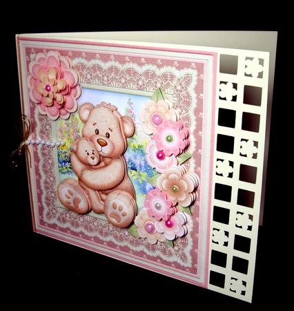 Mummy Hugs 8x8 Card Topper & Decoupage - CUP593759_68 | Craftsuprint