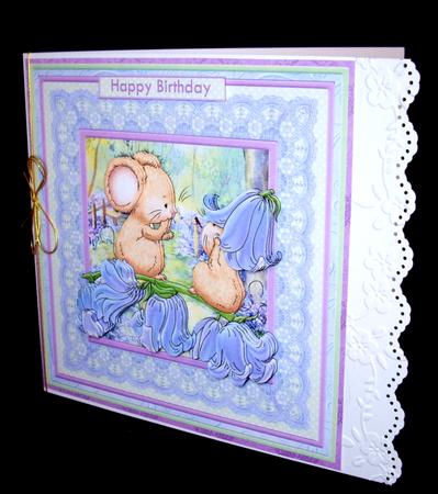 Bluebell Fun 8x8 Mini Kit & Decoupage - CUP604407_68 | Craftsuprint