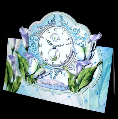 Lily Clock - CUP624522_1443 | Craftsuprint