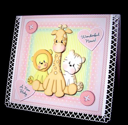 Pink Baby Animals Mini Kit. !st Birthday/new Baby - CUP629271_2053 ...