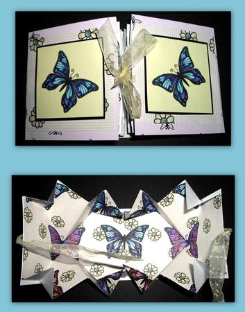Butterflies Exploding Card - CUP143710_66 | Craftsuprint