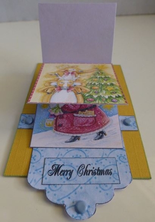 Christmas Waterfall Card - CUP130150_452 | Craftsuprint