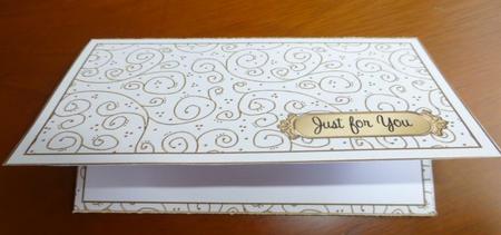 Cream & Gold Swirls Money or Gift Wallet Card - CUP596845_359 ...